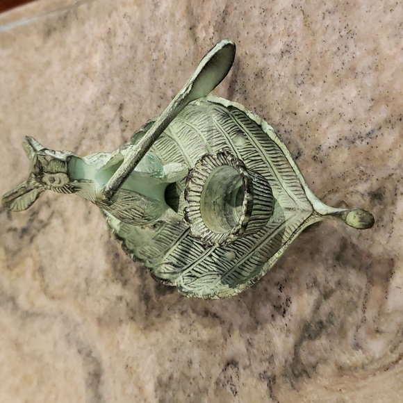 unkown | Design | Vintage Archana Cast Bronze Bunny Rabbit Candle ...